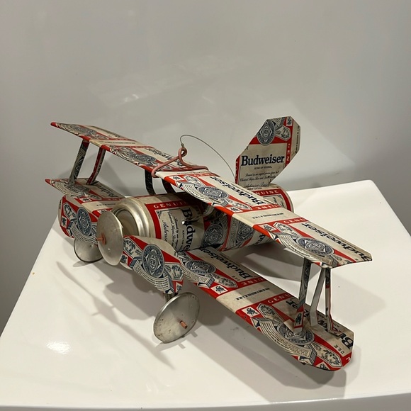 Vintage | Accents | Budweiser Airplane Model Vintage | Poshmark